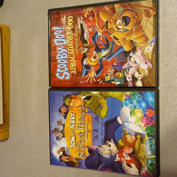 Warner Bros. | Other | 2 Cartoon Dvd Movies Tom And Jerry Scoobydoo | Poshmark